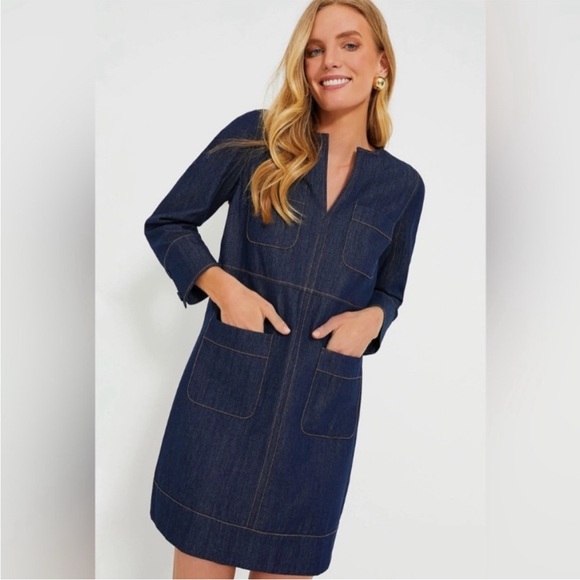 Tuckernuck | Dresses | Tuckernuck Denim Tullulah Dress Size Xs | Poshmark
